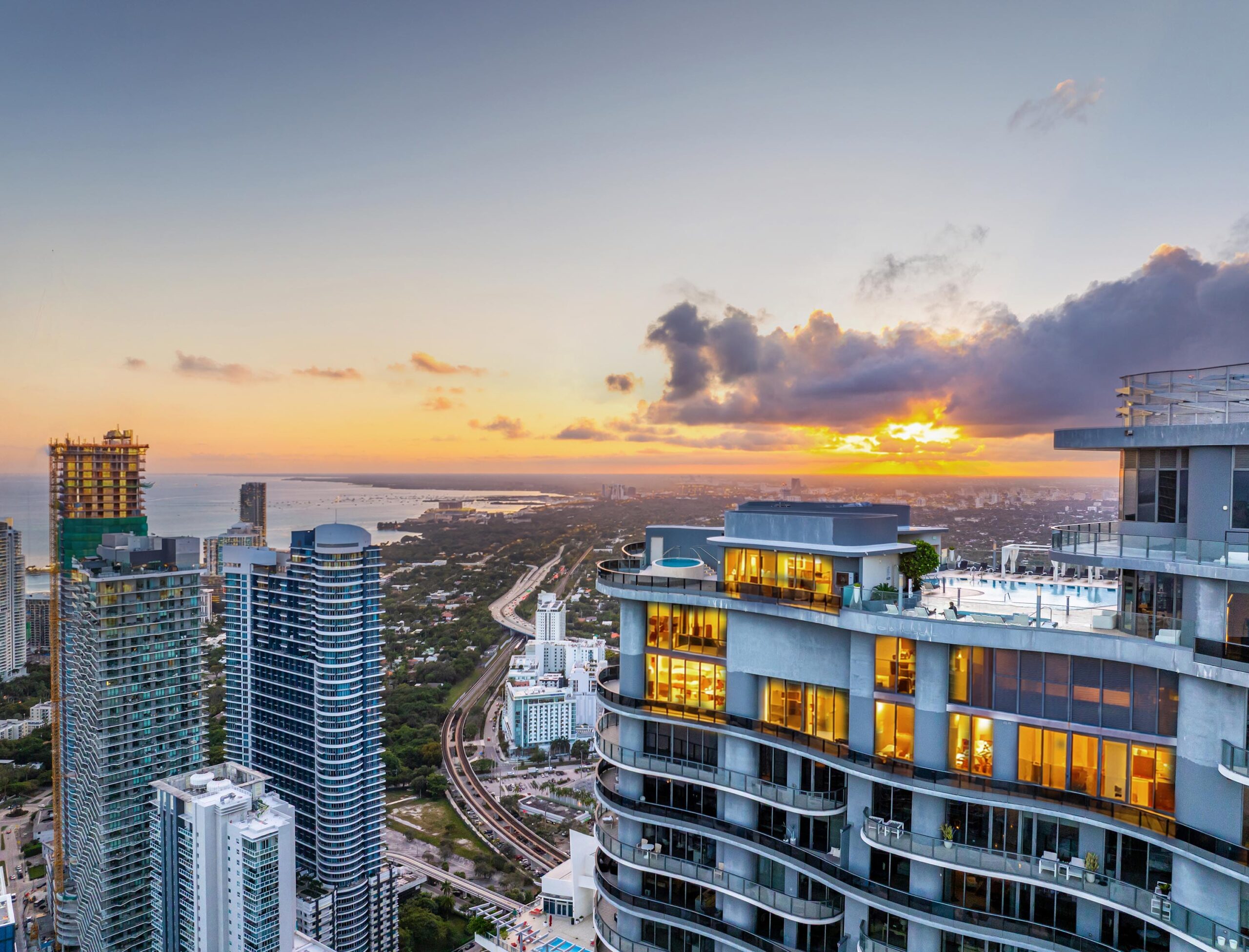 Sotheby’s Concierge Auctions: Tri-Level Trophy Penthouse in Miami’s ...